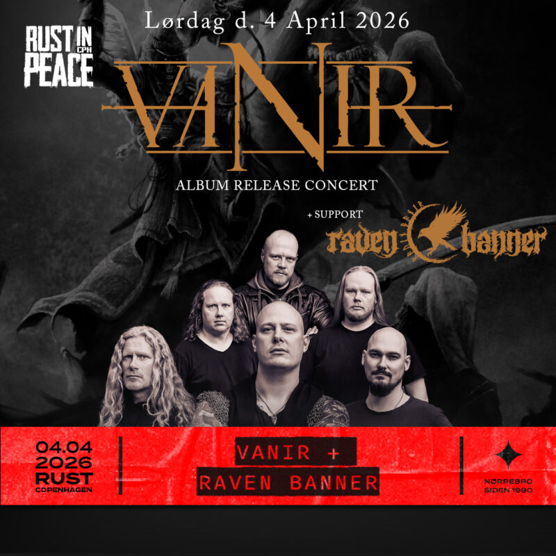 Rust In Peace: Vanir Releasekoncert – RUST